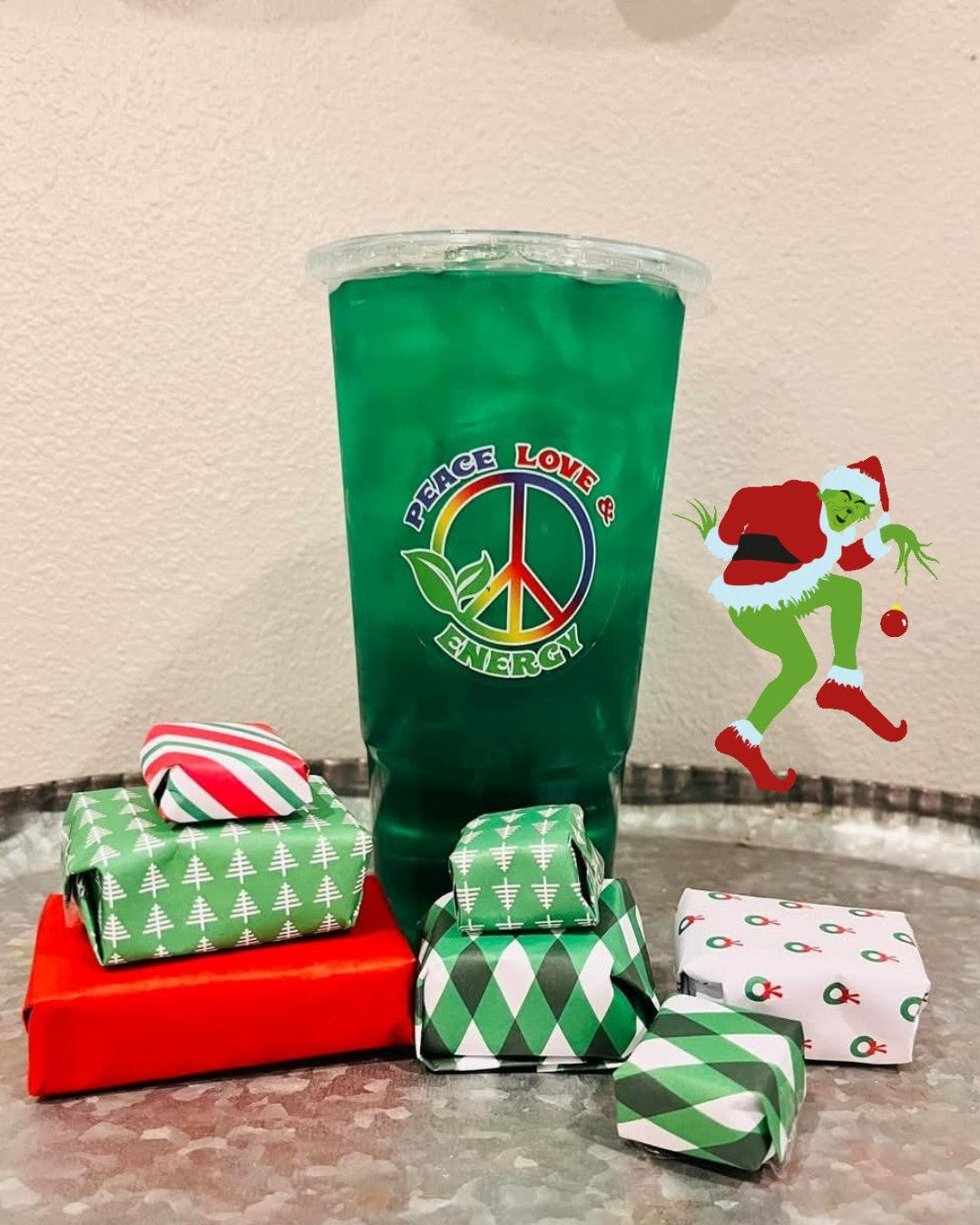 Grinch Tea – Peace, Love & Energy